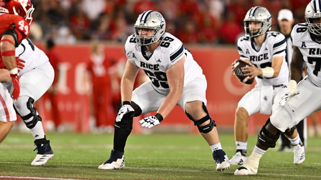 Rice Football 2024 Offensive Newcomer: Chad Lindberg