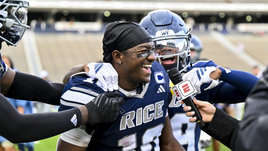 2025 Rice Football Offensive Player of the Year: Quinton Jackson